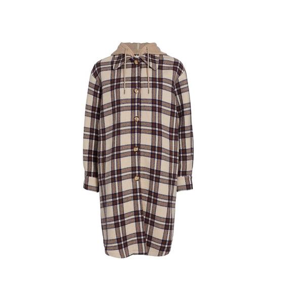 ba&sh | Jackets & Coats | New Bash Womens Prago Check Plaid Oversized ...